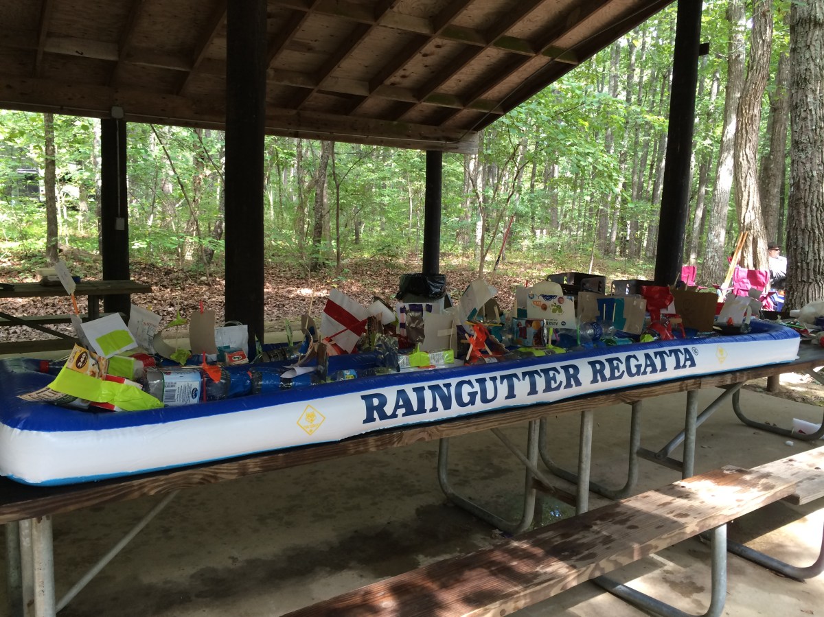 Raingutter Regatta – Pack 8 is Great